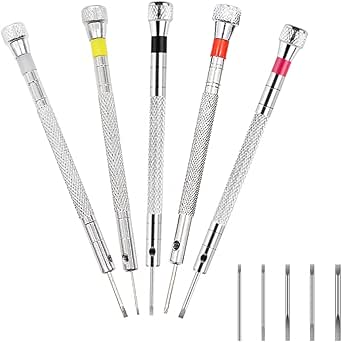 Amazon.co.jp: GIZMAC Precision Negative Screwdriver Tool Set, 0.03 - 0. ...