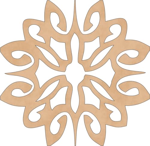 Amazon.com: Round Design - Compatible with Laser Cut MDF Shape CSTR3 ...