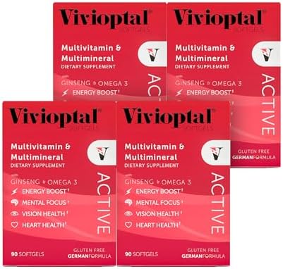 Amazon.com: Vivioptal Women 90 Softgels - Multivitamin & Multimineral ...