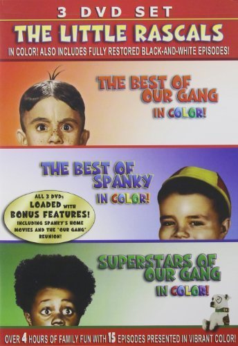 Amazon.com: The Little Rascals 3-pk - IN COLOR! by Legend Films by Gus ...