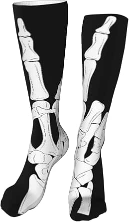 Amazon.com: Peace Skeleton Hand Socks for Women Mens Running Socks Soft ...
