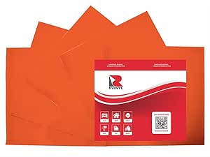 Amazon.com: ORACAL 651 Orange Gloss Permanent Adhesive Vinyl Roll for ...