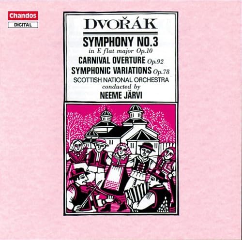Dvorak: Symphony No. 3, Carnival Overture, Symphonic Variations: Amazon ...