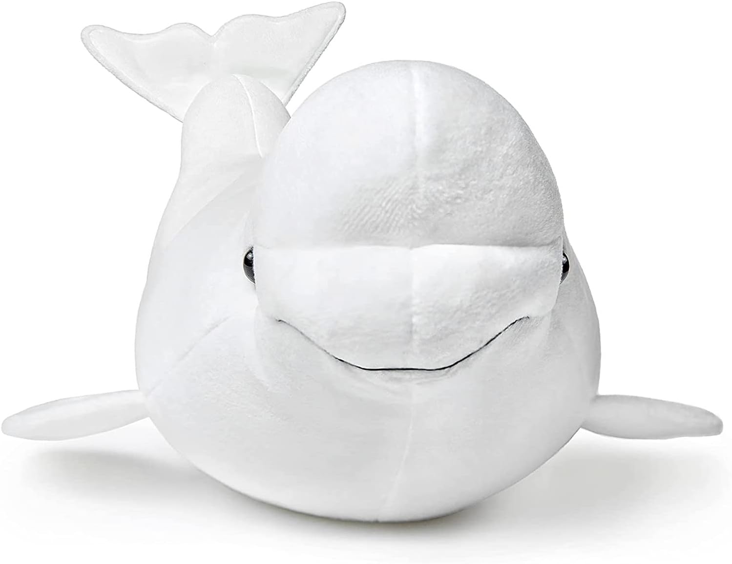 Amazon.com: Simulation Beluga Whale Plush-15.7",Lifelike Beluga Whale ...