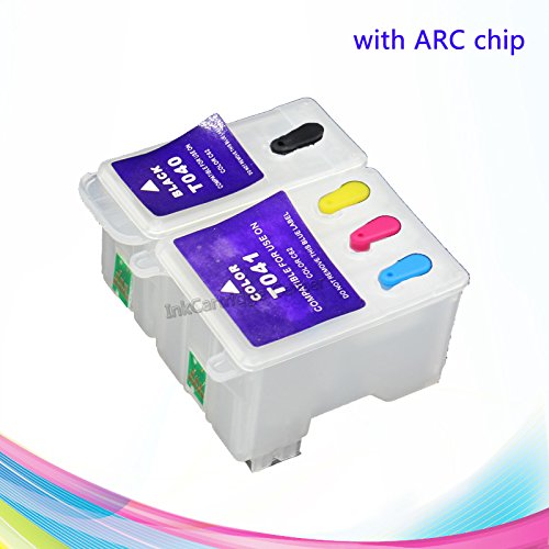 EasyBuy India T040 T041 Refillable ink cartridge for epson C62 CX3200 ...