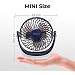 OCOOPA Small USB Desk Fan Table Fan 5'' with Strong Airflow & Quiet ...