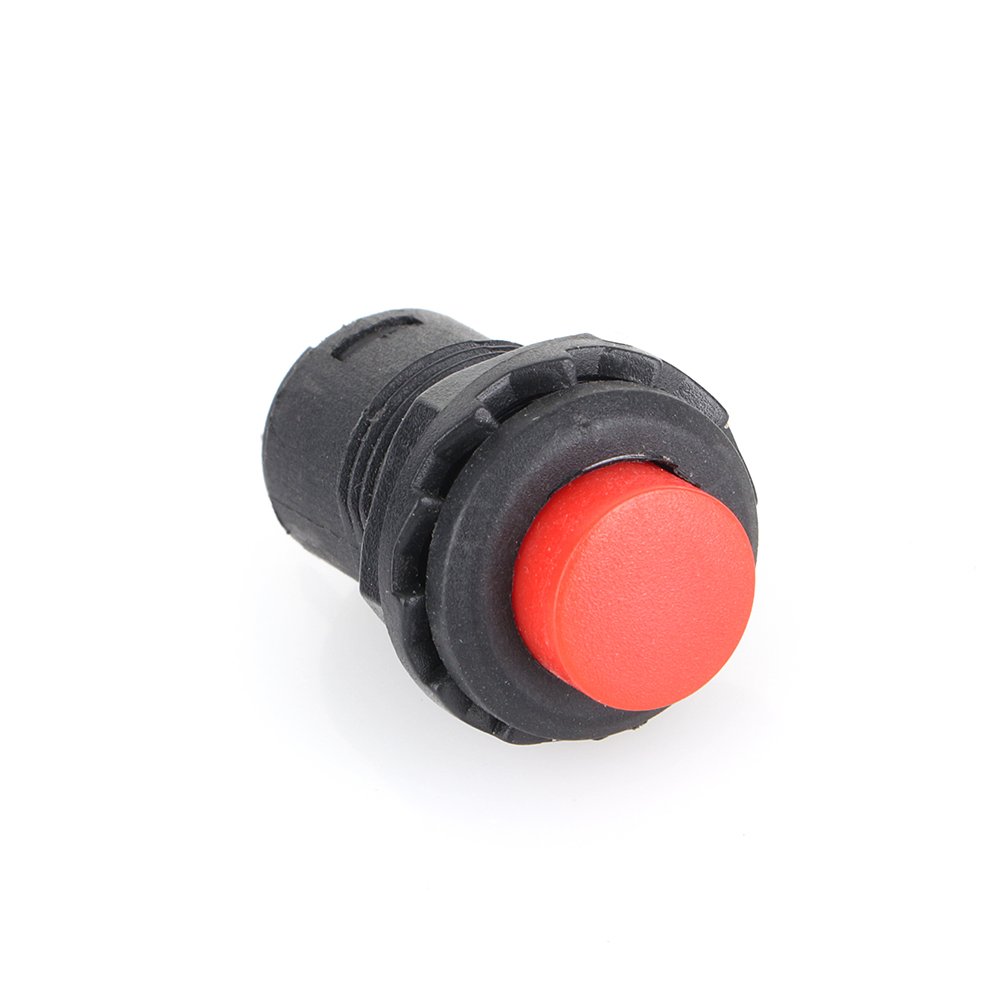 Buy 12mm Momentary Push Button Toggle Switch- Car OFF/ON Push Button ...