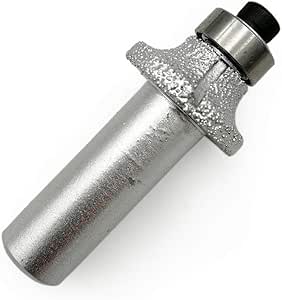 SHDIATOOL 1/2 Inch Shank Round-Over Router Bits 06MM Radius Corner ...