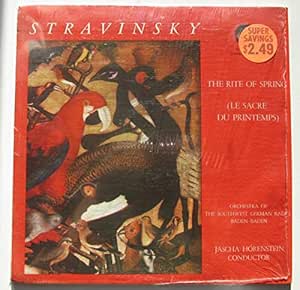 Jascha Horenstein, Sothwest Geman Radio Baden-Baden Orchestra - Stravinsky, the Rite of Spring ...