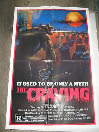 THE CRAVING / ORIGINAL U.S. ONE-SHEET MOVIE POSTER (JACK MOLINA) at ...