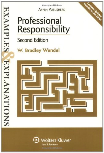 Amazon.com: Professional Responsibility: Examples & Explanations, 2e ...
