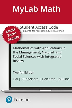Amazon.com: Mathematics with Applications in the Management, Natural ...