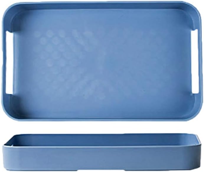 Amazon.com | Plastic Fruit Tray Blue, 1 Pc: Serving Trays