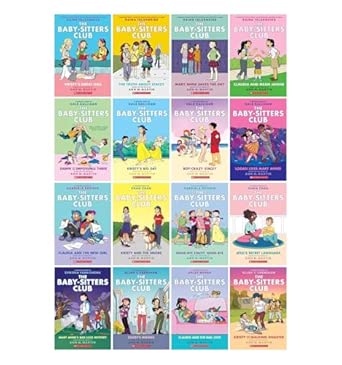 The Baby-Sitters Club Series Graphic Novels Collection Set, Books 1-16 ...