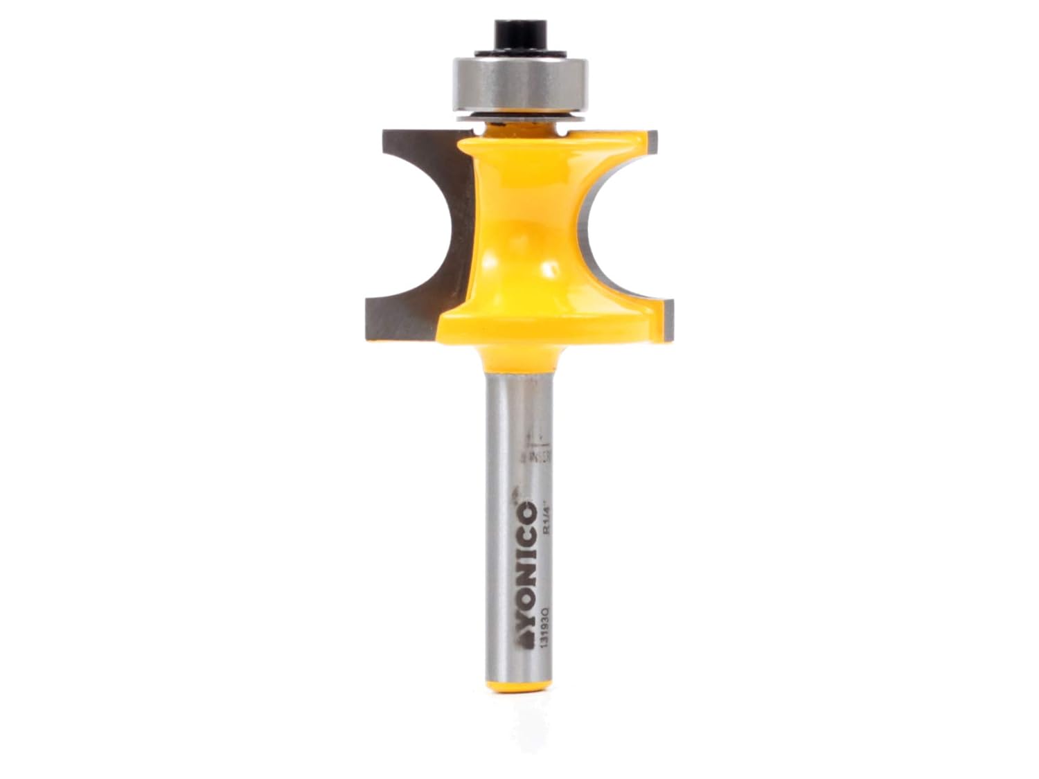 Yonico 13193q 1/2-Inch Bead Bullnose Bead Router Bit 1/4-Inch Shank ...