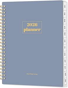 Amazon.com : SUNEE Planner 2026 Weekly and Monthly, January 2026-December 2026, 6.4"x8.3", Tabs ...