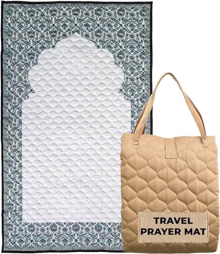 Amazon.com: Prayer Mat Portable ibadah Pocket Musalla Muslim Traveller ...