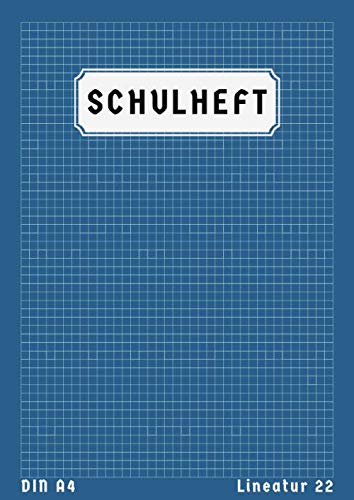 Lineatur 22 A4: Matheheft Din A4 Lineatur 22 | 50 Blatt | Mathe ...