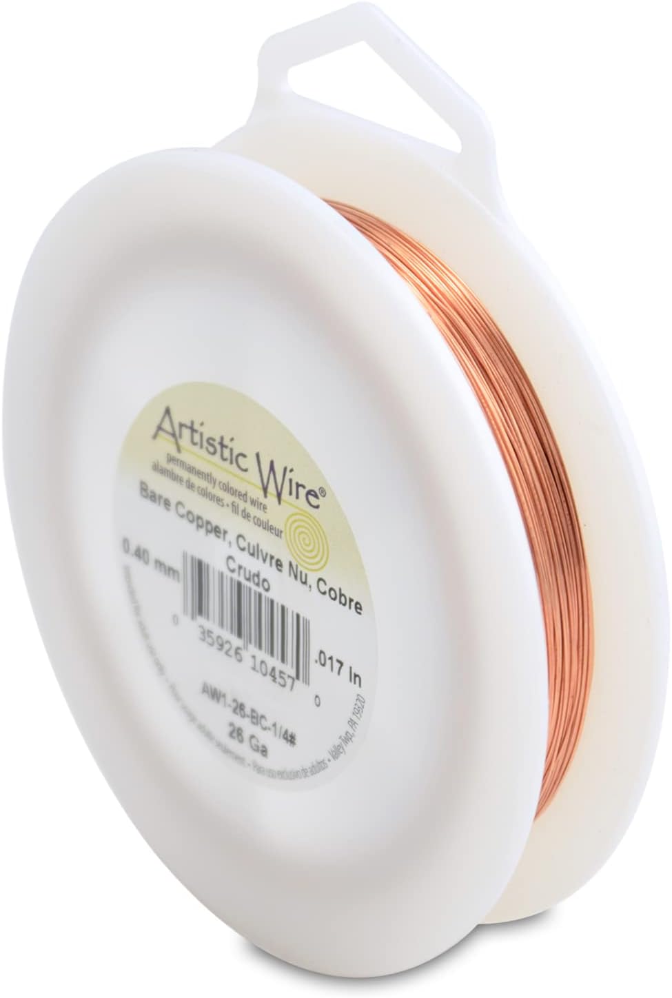 Amazon.com: Artistic Wire, 26 Gauge Uncoated Bare Copper Craft Wire ...