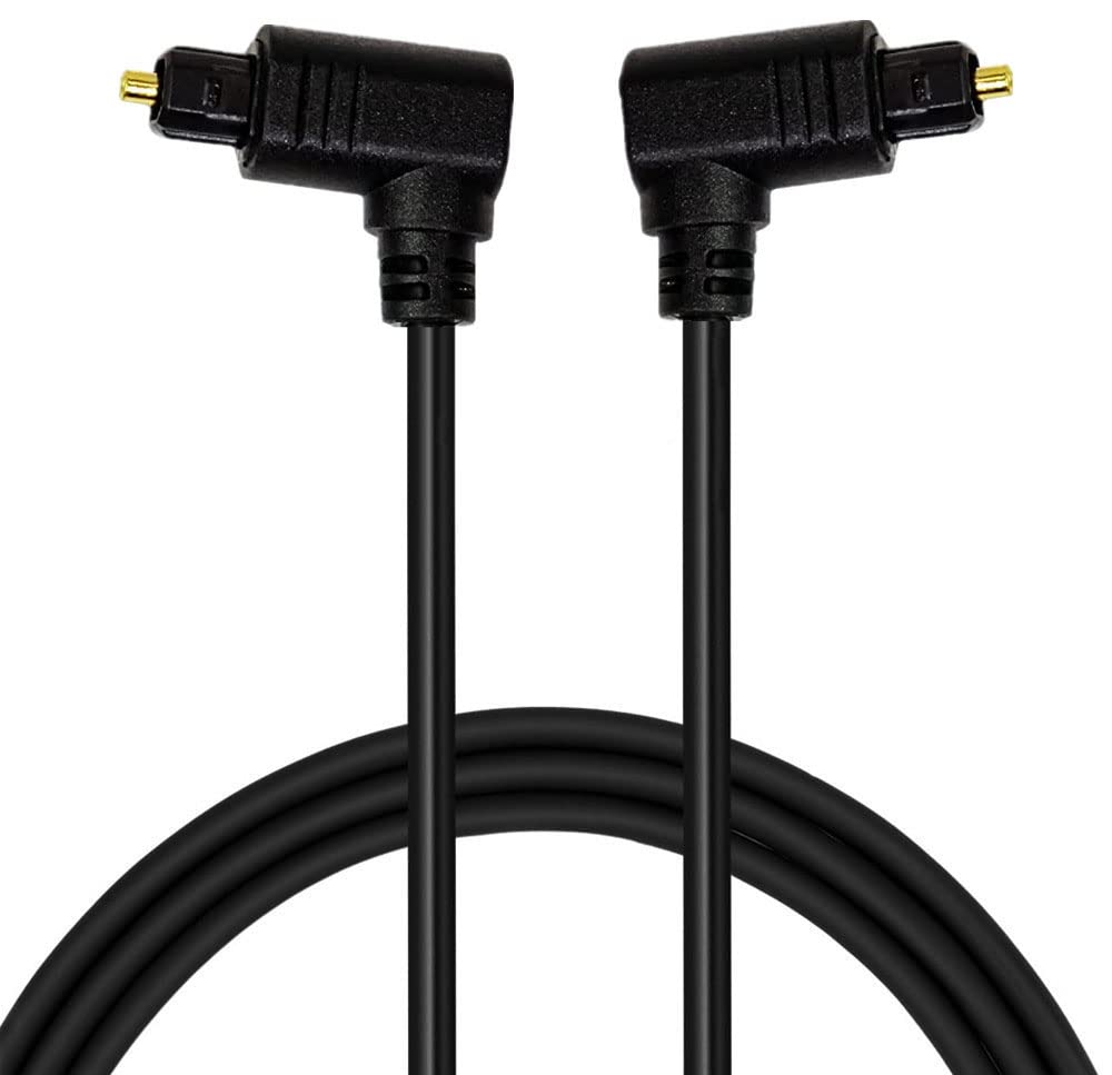 Optical Audio Cable, Dafensoy Toslink Digital Optical Audio Cable, 3.3 ...