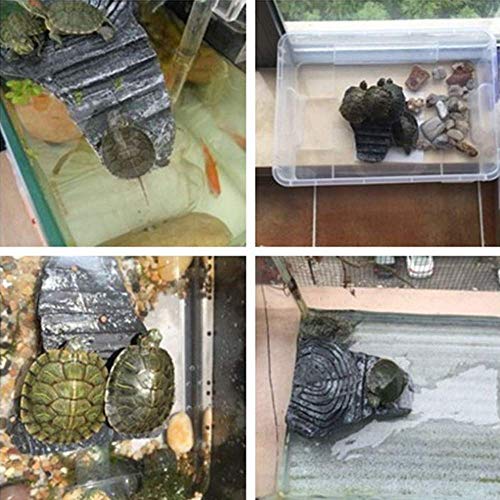 Snapklik.com : Turtle Basking Platform,Tortoise Resin Climbing Rock ...