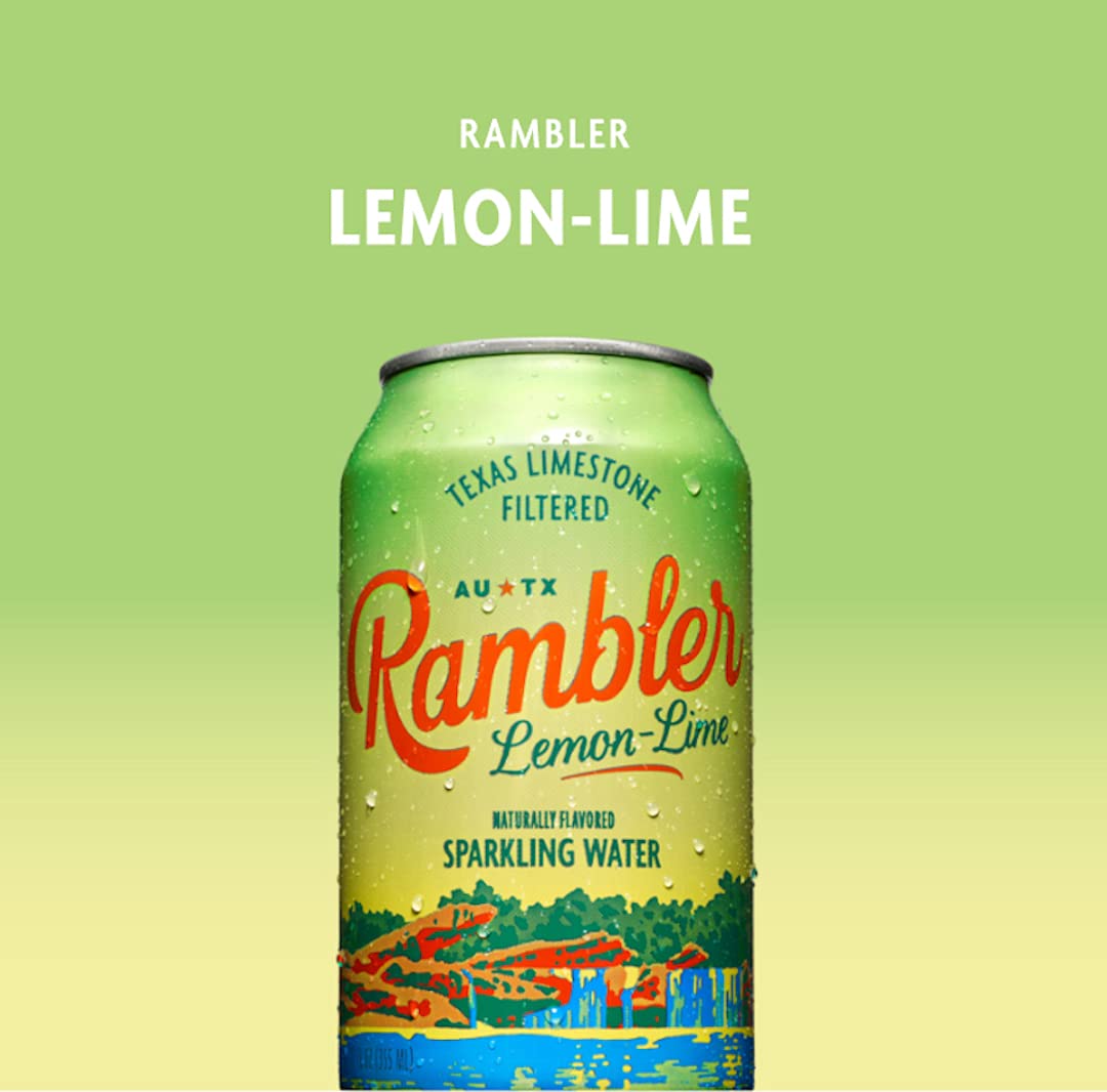 Snapklik.com : AUTX RAMBLER Lemon-Lime Sparkling Water