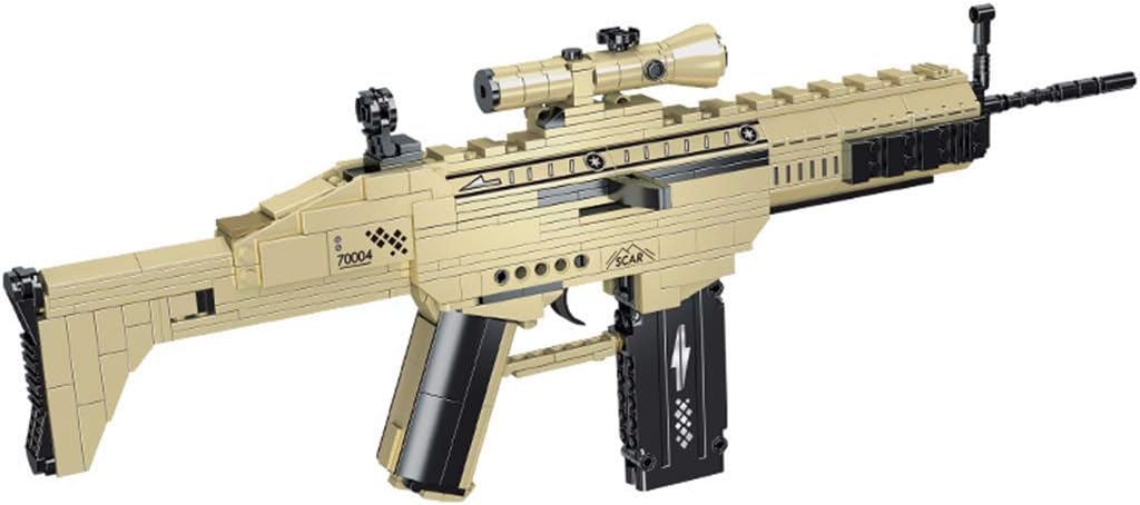 Amazon.com: 385Pieces Military Blaster Weapon Gun Bricks Kit, Gun ...