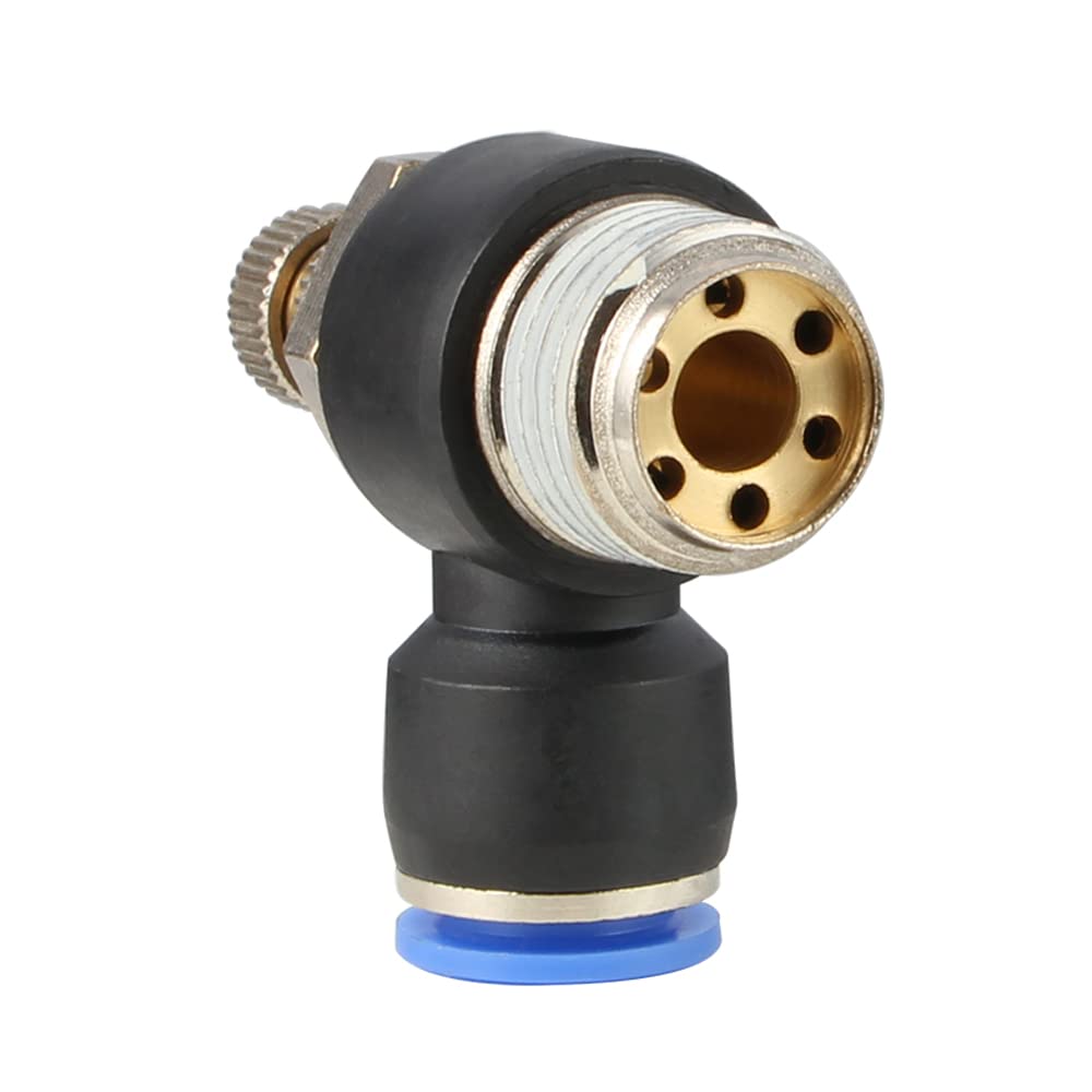 Snapklik.com : Pysrych Pneumatic Push To Connect Air Flow Control Valve ...