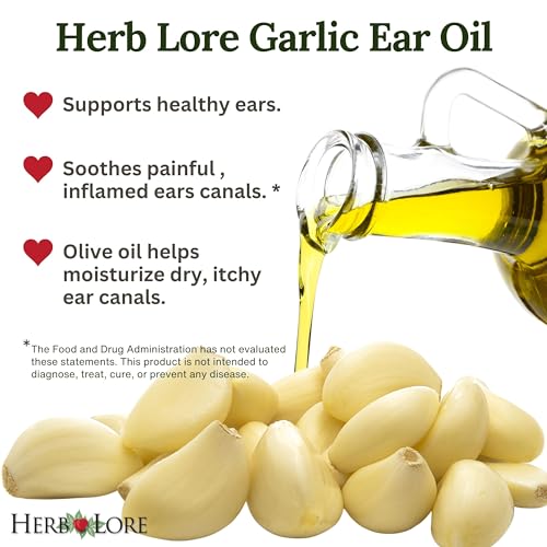 Snapklik.com : Herb Lore Garlic Oil Ear Drops - 2 Fl Oz - Garlic Ear ...