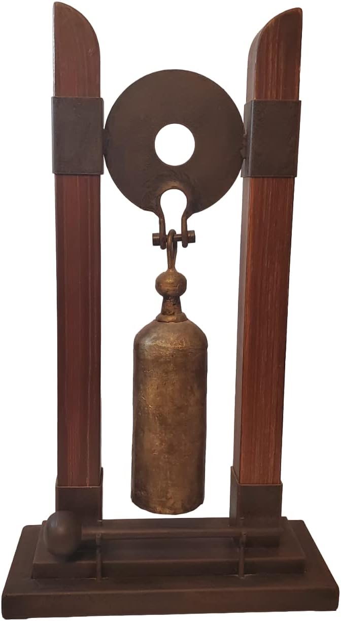Amazon.com: American Craftsman Dinner Wood Garden Yard Gong with Mallet ...