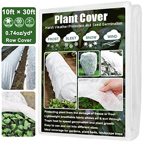 Snapklik.com : 074oz Plant Covers Freeze Protection, 10Ft X 30Ft ...