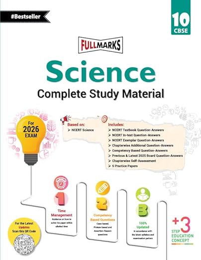 Full Marks Science Complete Study Material Class 10 | Based on New ...