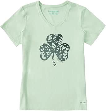 Life is Good Women's Crusher Tee Shirt, Short Sleeve Cotton Graphic T ...
