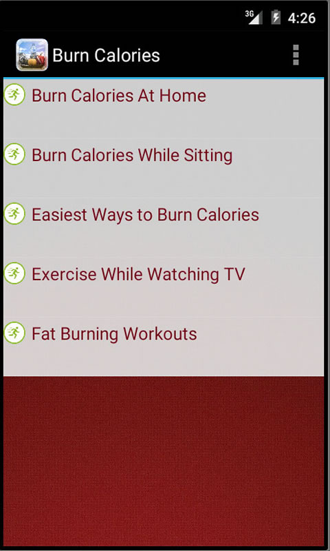 Burn Calories - App on Amazon Appstore