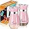 Amazon.com: Salt and Pepper Shakers Set,4 oz Glass Bottom Salt Pepper ...
