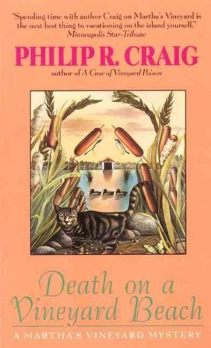 DEATH ON A VINEYARD BEACH By Craig, Philip R. (Author) Mass Market ...