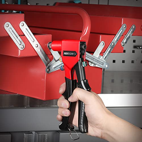 Snapklik.com : Arrow Hand Riveter Kit, RT187M Professional Pop Rivet Gun