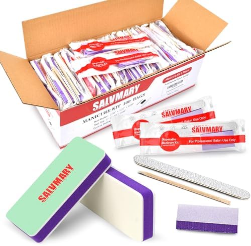 Amazon.com : Nail Shine Buffer Blocks & Professional Disposable ...