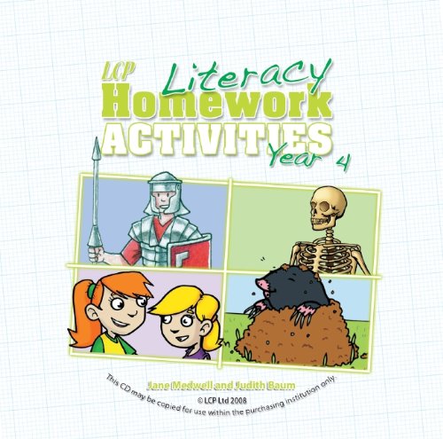 Literacy Homework Activities: Year 4: Amazon.co.uk: Medwell, Jane, Baum ...