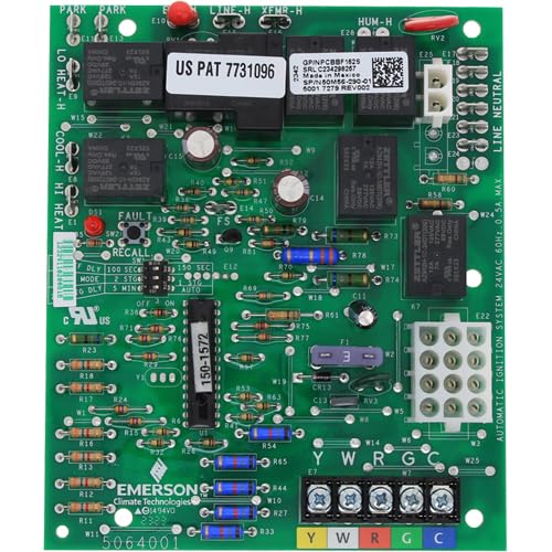 PCB00109 - OEM Upgraded Furnace Circuit Board Replaces Amana: Amazon ...