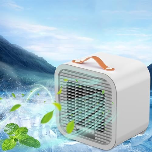 Portable Air Conditioners Fan Mini Air Conditioning Fan with Ice Water ...