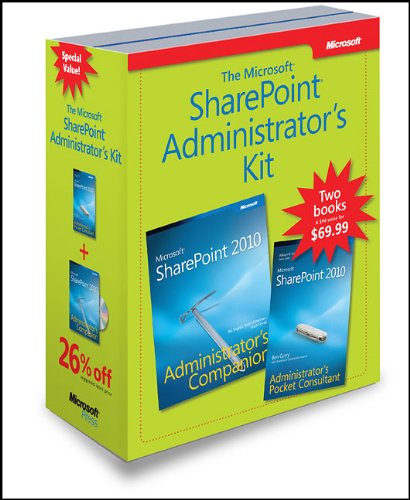 Amazon.com: Microsoft® SharePoint® Administrator's Kit: Microsoft® SharePoint® 2010 ...