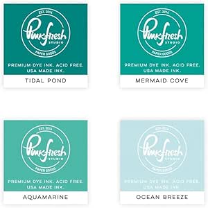 Amazon.com: Pinkfresh Studio PINKFRESH Ink PAD 4P OAS, Island Oasis ...
