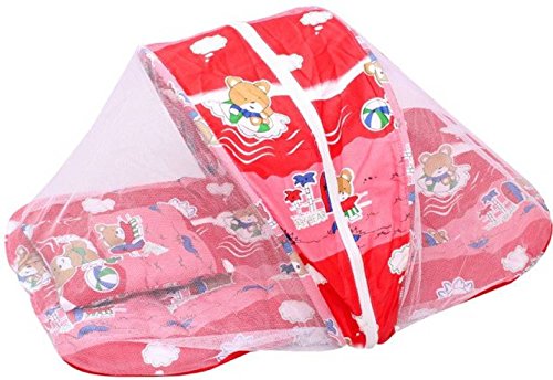 Buy ATC Kids Cotton Padded Bed Net Mosquito Net (Multicolour) Online at ...