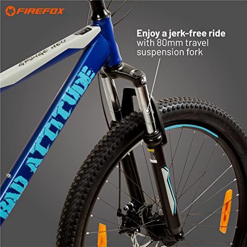 Firefox Bikes | Bad Attitude Grunge Neo 26T Mountain Bike | Shimano Geared 21 Speed Unisex Cycle ...
