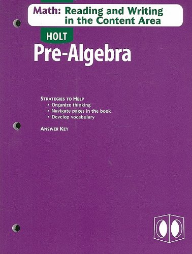Amazon.com: Holt Algebra 2: Math: Reading and Writing in the Content ...