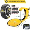 Amazon.com: Tevlaphee Wheel Lock - Car Boot Anti-Theft Trailers Wheel ...