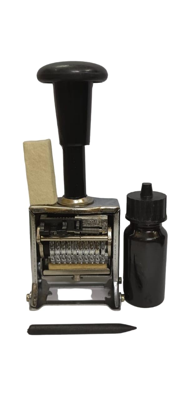 JINDAAL International Serial Hand Automatic Paper numbering Machine ...