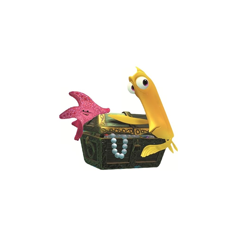 Buy 6 Inch Bubbles Yellow Tang Fish Peach Star Fish Starfish Finding ...