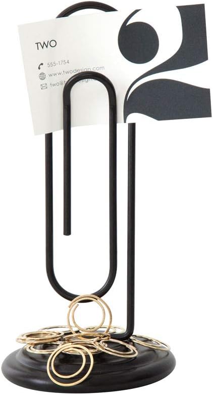 Amazon.com : see jane work Paperclip Holder, 3 1/4" Long, 12-Sheet ...